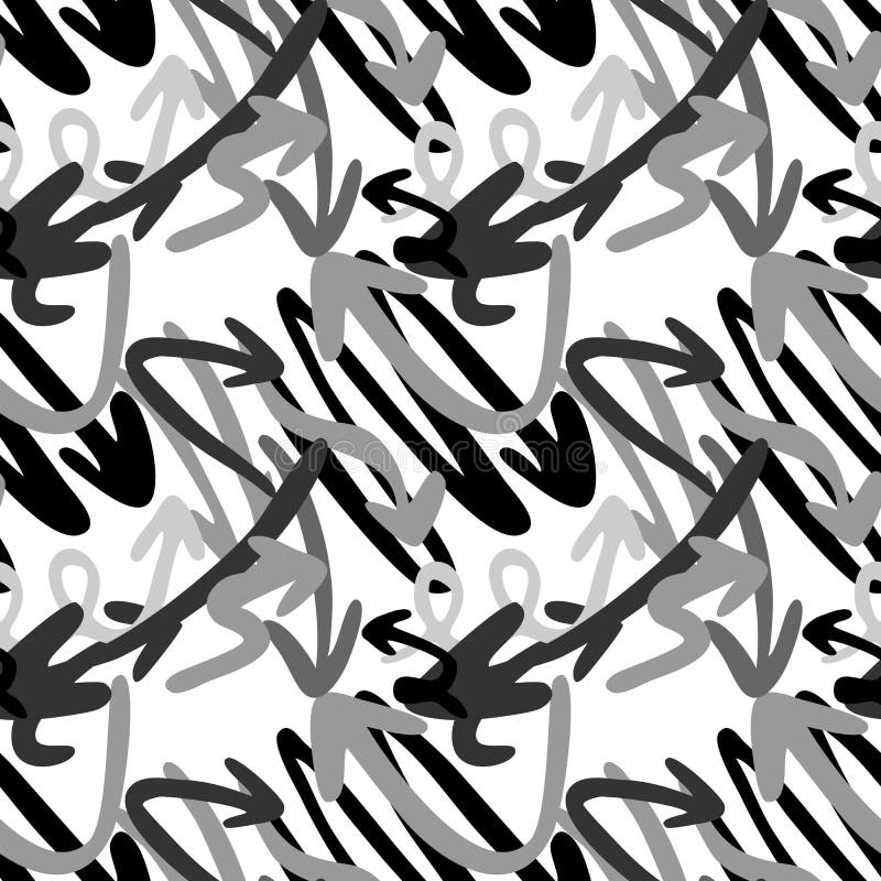 Street Art. Modern Abstract Geometric Arrow Pattern Stock Illustration ... Street Art. Modern Abstract Geometric Arrow Pattern Stock Illustration ...