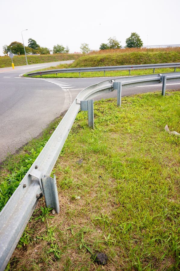 Street barrier editorial image. Image of curve, street - 44424590