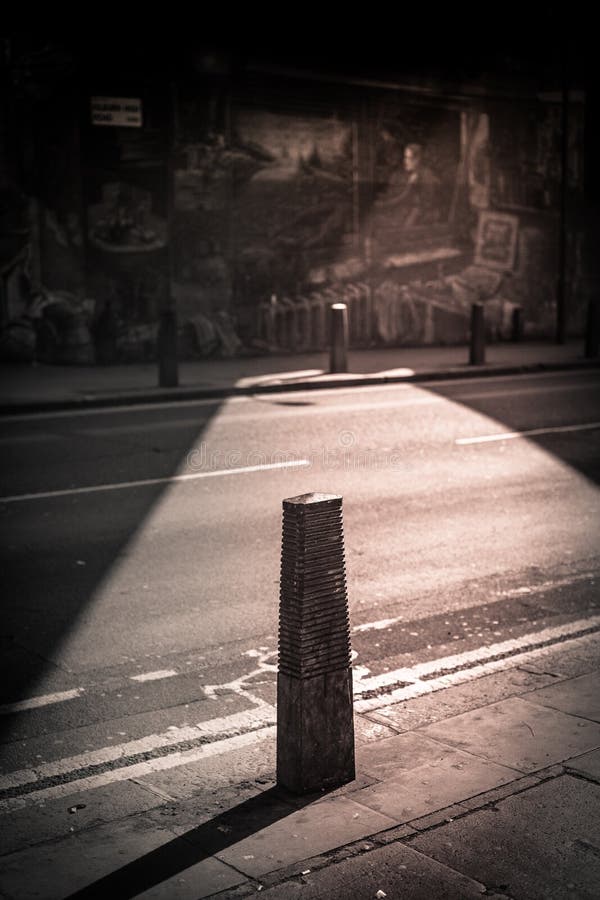 Street barrier editorial photo. Image of obstacle, black - 52726266