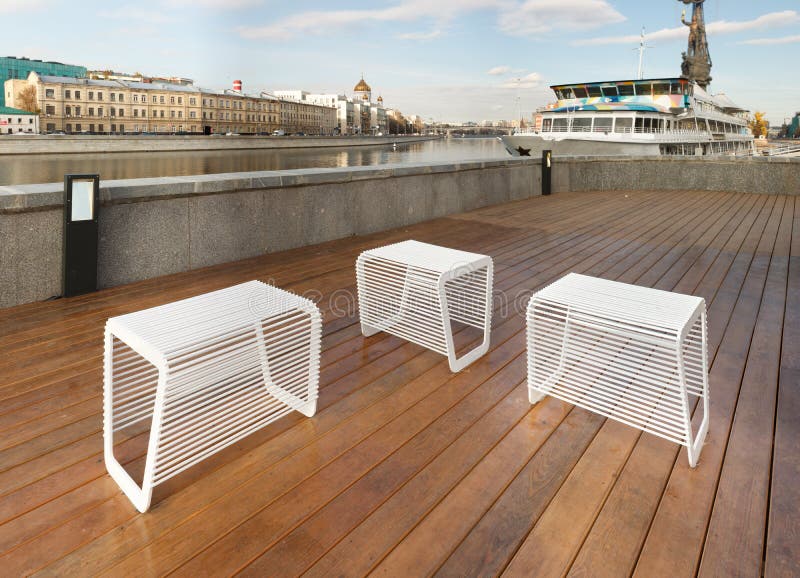 Street benches stock photo. Image of area, outdoor, benches - 185536922