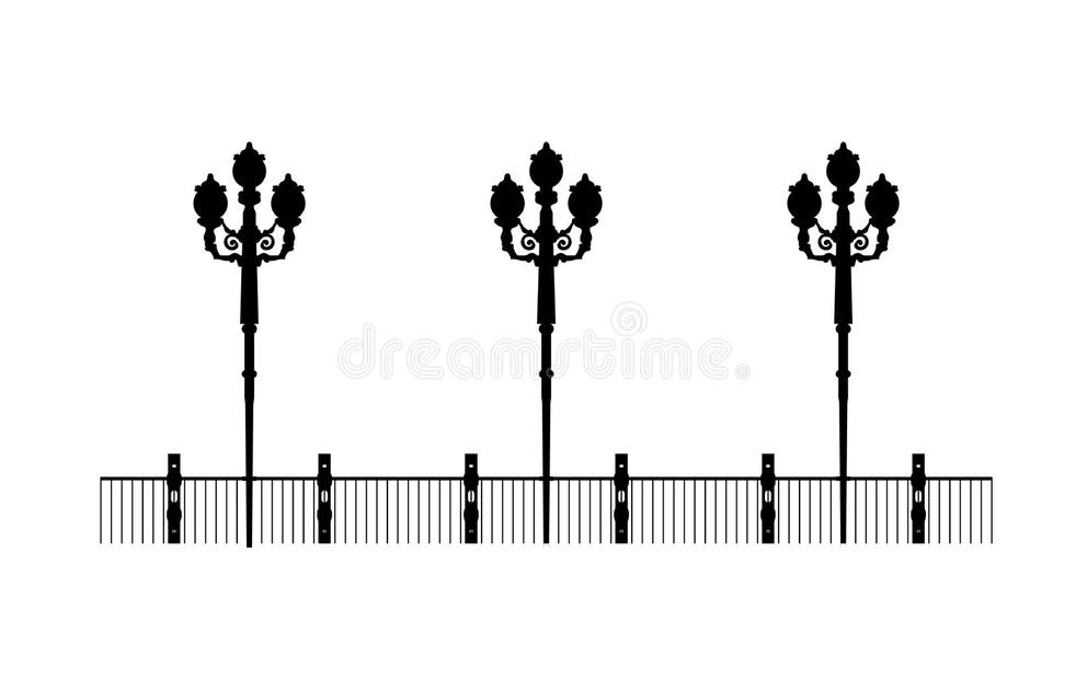 Street Black Promenade Example for Design. Architectural Solution ...