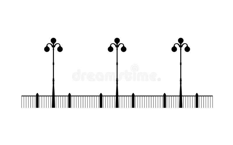 Street Black Promenade Example for Design. Architectural Solution ...