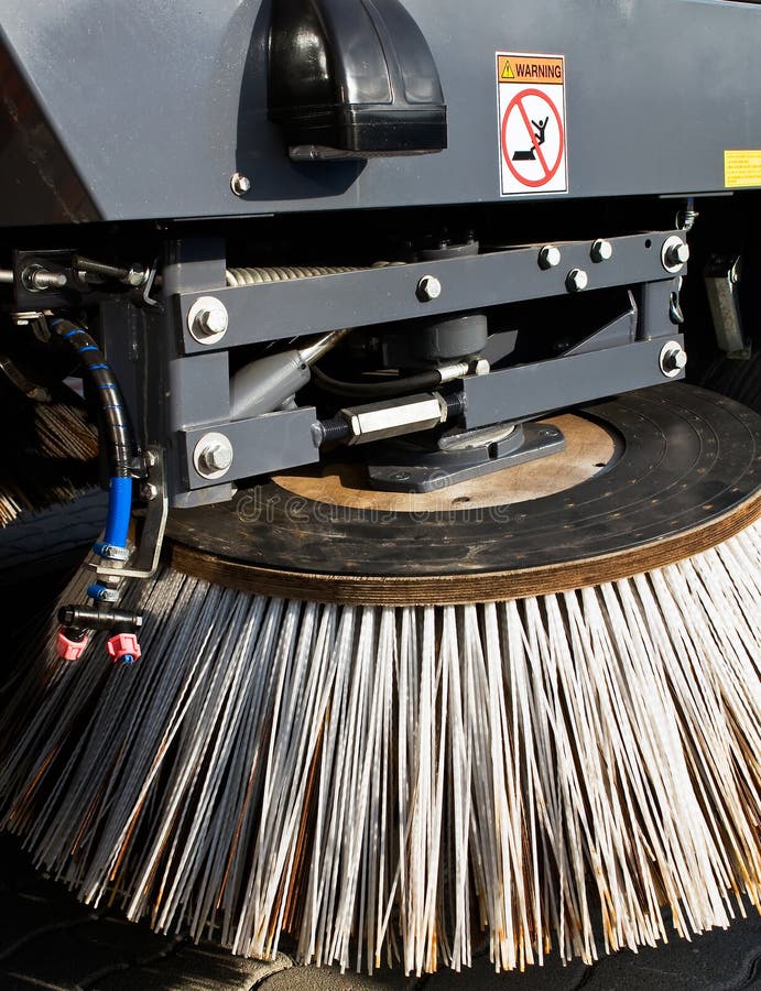 Street cleaner stock image. Image of closeup, pavement - 11276691