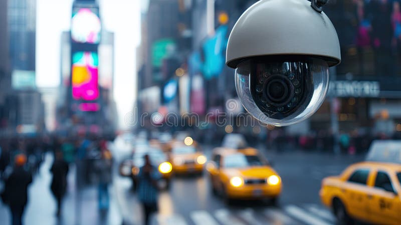 Street Camera Watching People Stock Image - Image of young, adult ...