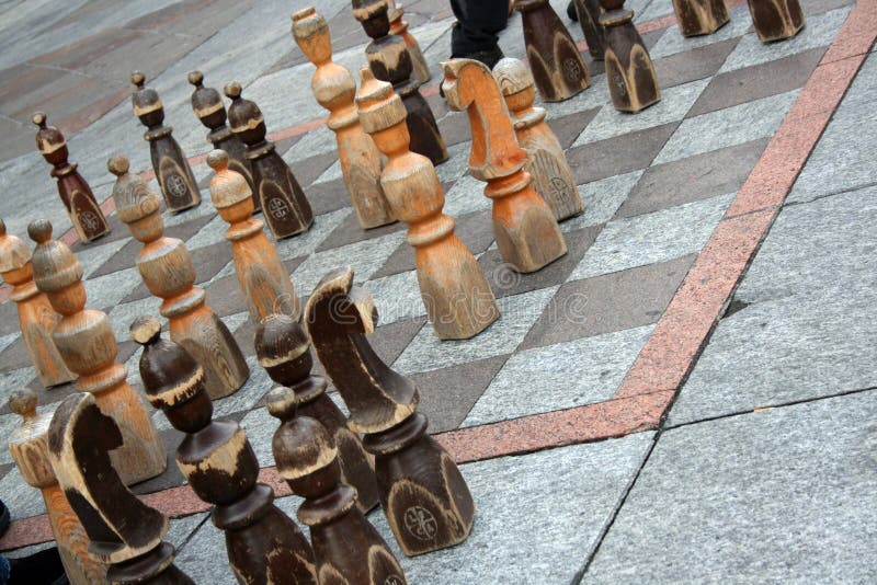Street chess stock photo. Image of entertainment, hobby - 12997362