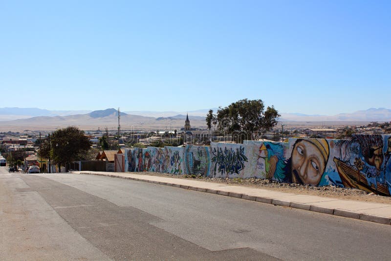 Street in Chile editorial photography. Image of america - 59227172