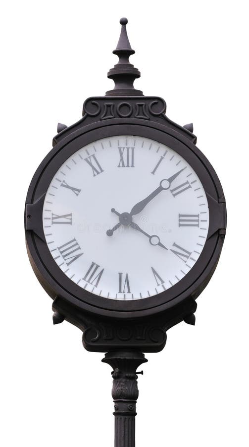 Old Street Clock in Downtown Pittsburgh Stock Image - Image of window ...