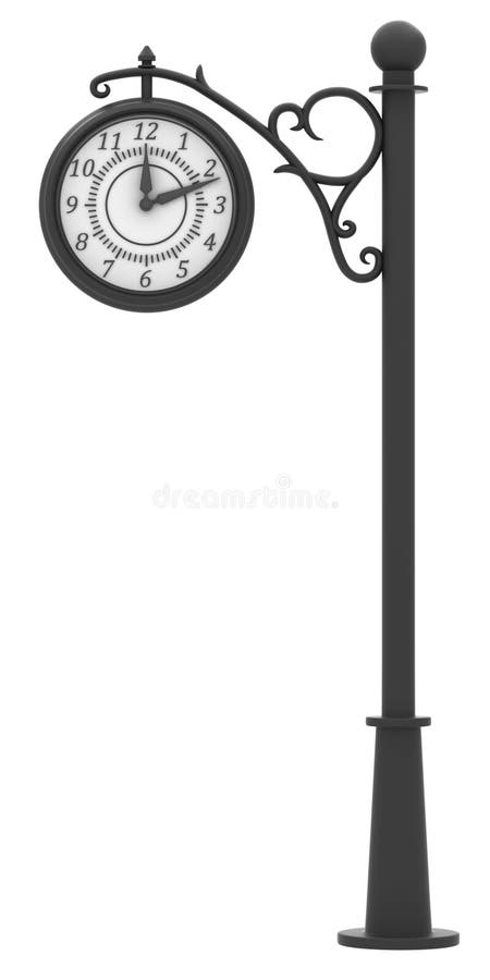 Old Street Clock Stock Illustrations – 3,138 Old Street Clock Stock ...