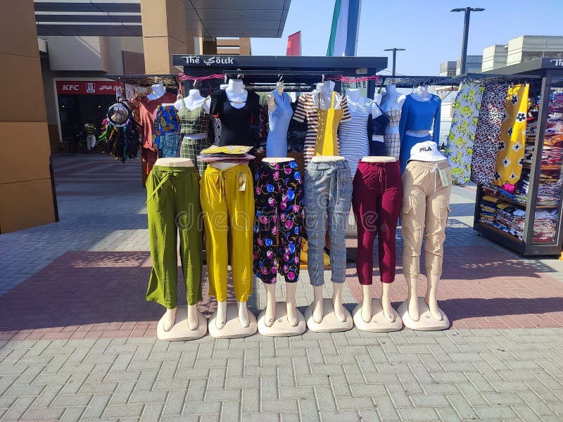 Street Cloth Selling Dummies Stock Photo - Image of tidy, cloth: 235625966