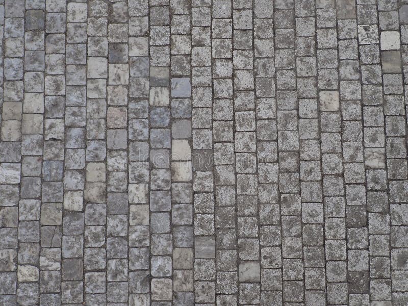 Street Concrete Cobble Tiles Pattern Stock Image - Image of geometric ...