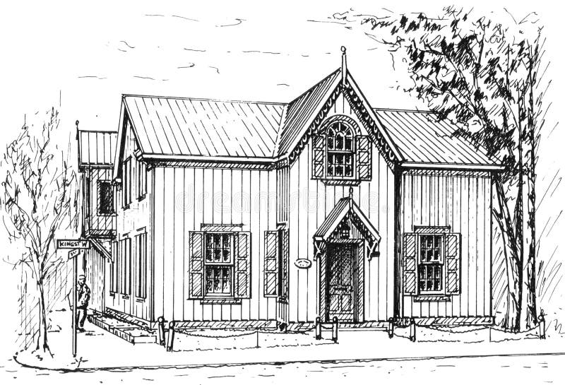 Street Corner stock illustration. Illustration of architecture - 34475600