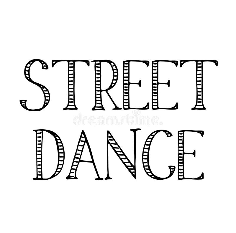 Street dance label stock vector. Illustration of bboying - 142258603