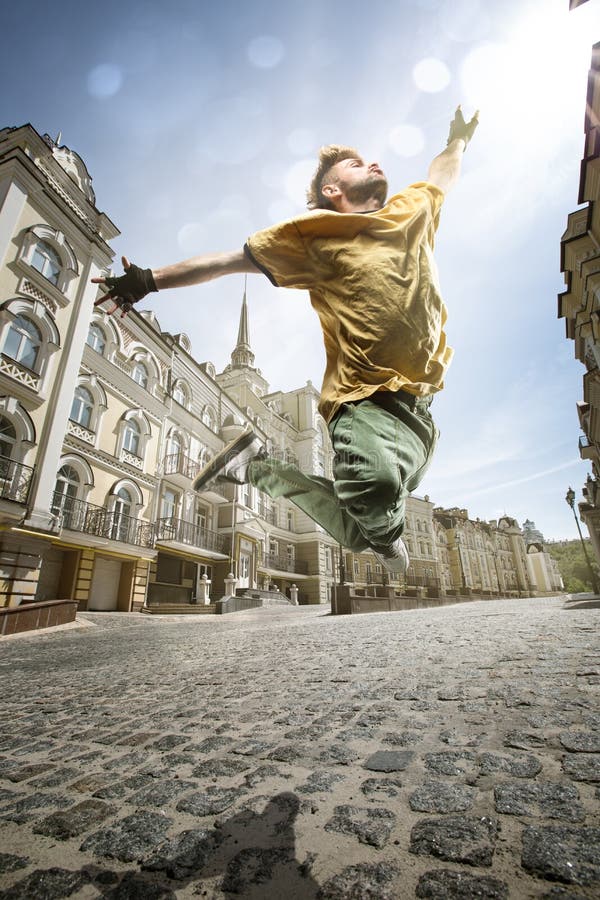 Street dancer stock image. Image of culture, acrobat - 40500759