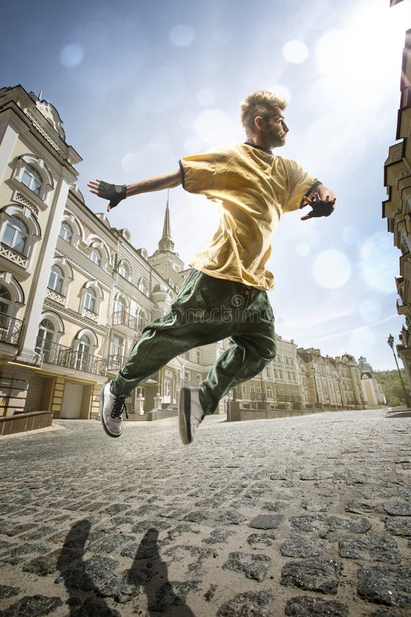 Street dancer stock image. Image of culture, acrobat - 40500759