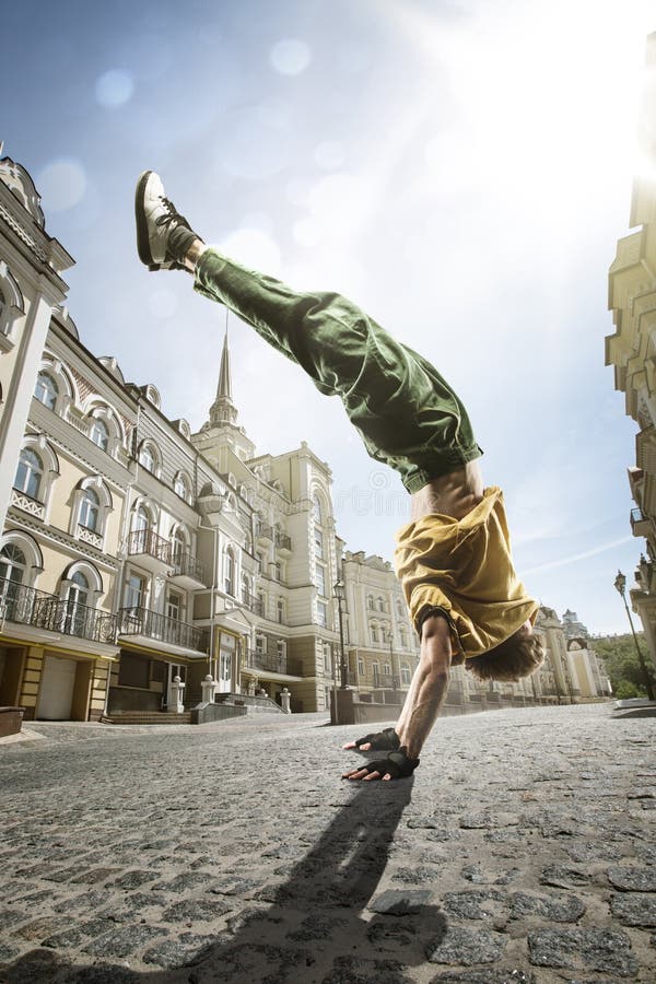 Street dancer stock image. Image of culture, acrobat - 40500759
