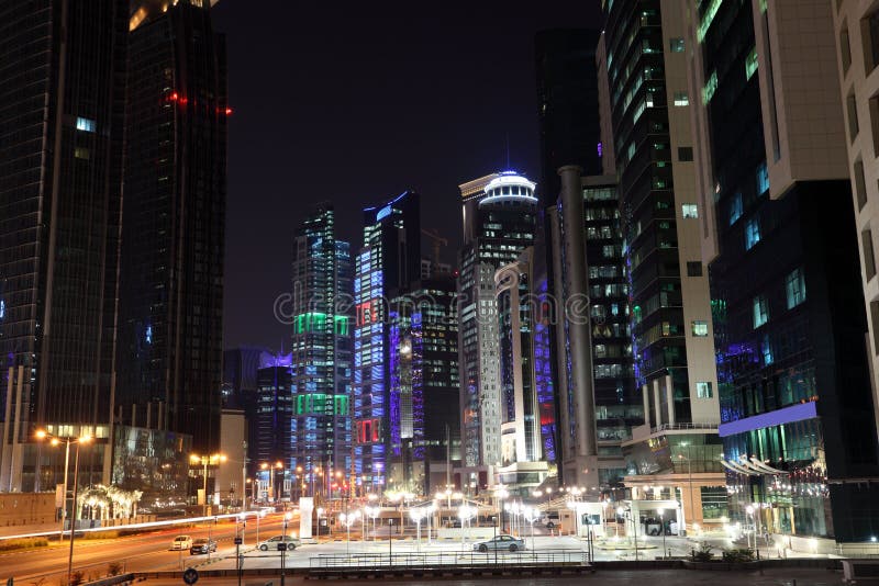 City of Doha, Qatar stock image. Image of east, country - 7515059