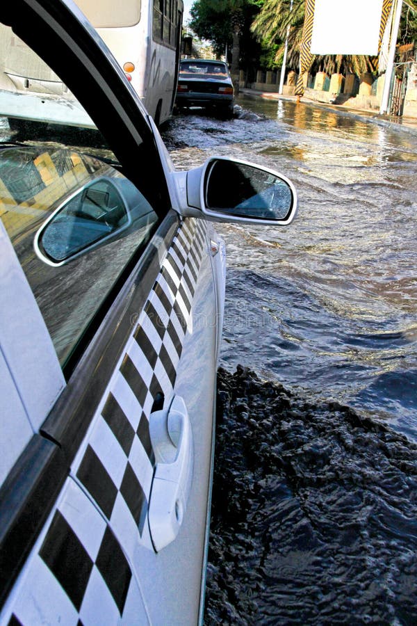 Street flood stock photo. Image of rescue, swamp, flooding - 14527940