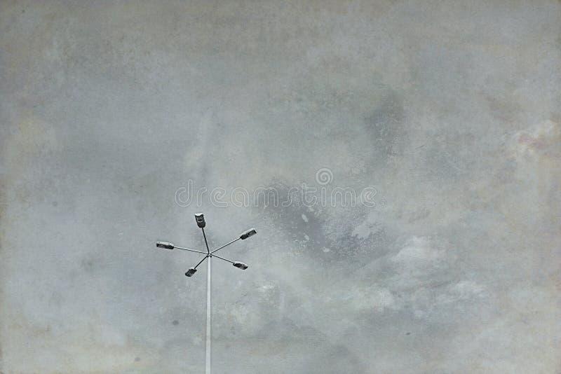 Street Flying with a Textured Sky Background Stock Photo - Image of ...