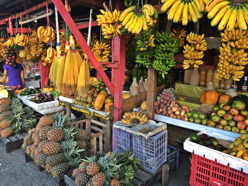 Street fruit stall editorial image. Image of fruit, pinneapple - 96496390