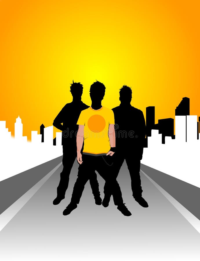 Street Gang stock vector. Illustration of fields, exchange - 1747246