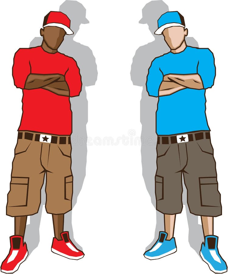 Gangster Cartoon Boys