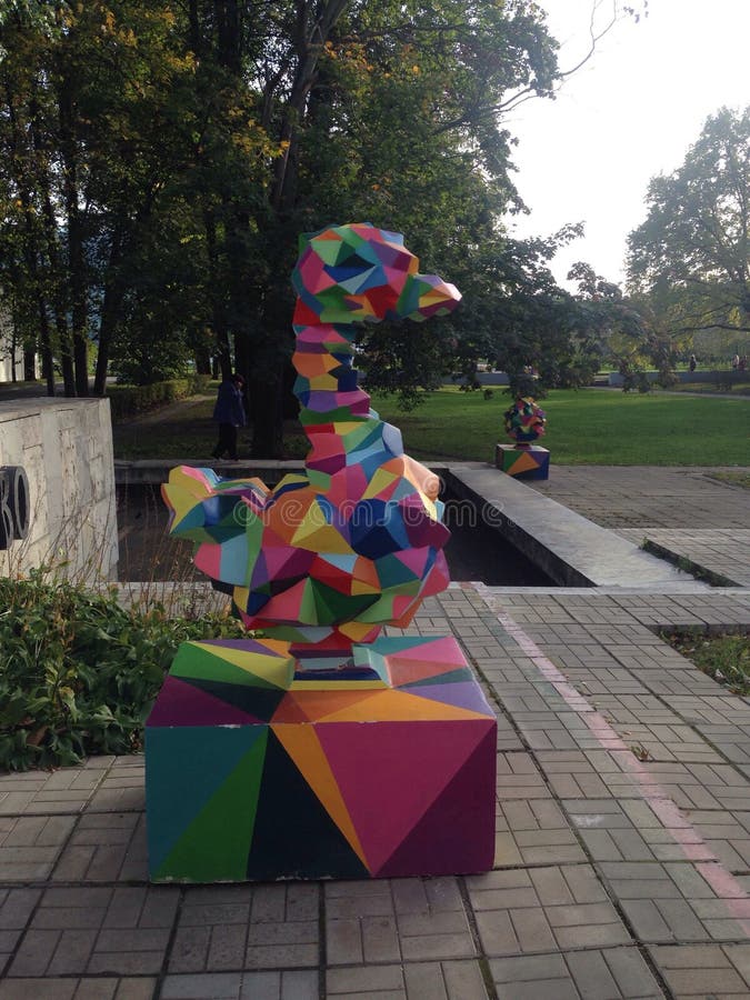 Street installation editorial stock image. Image of installation - 82994329