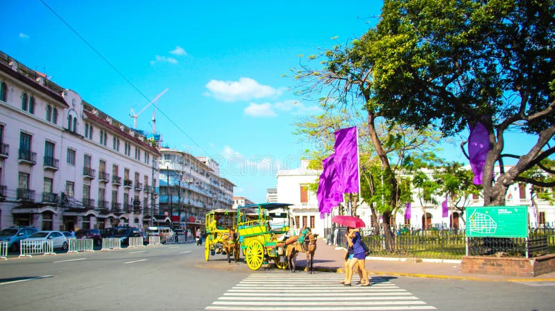 Along Roxas Blvd. And Pedro Gil St. Editorial Photography - Image of ...