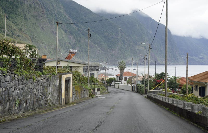 Street on the Island of Madeira Stock Photo - Image of green, travel ...