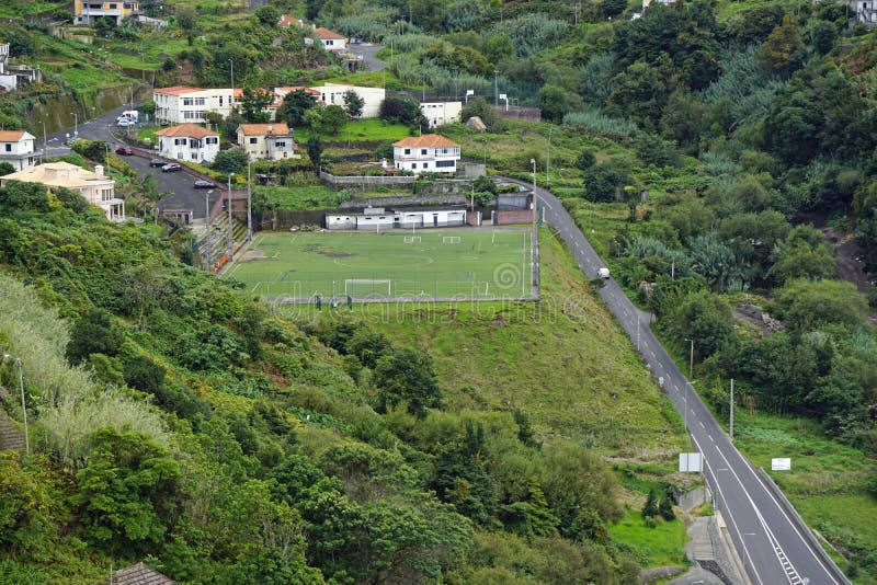 Street on the Island of Madeira Stock Photo - Image of madeira ...