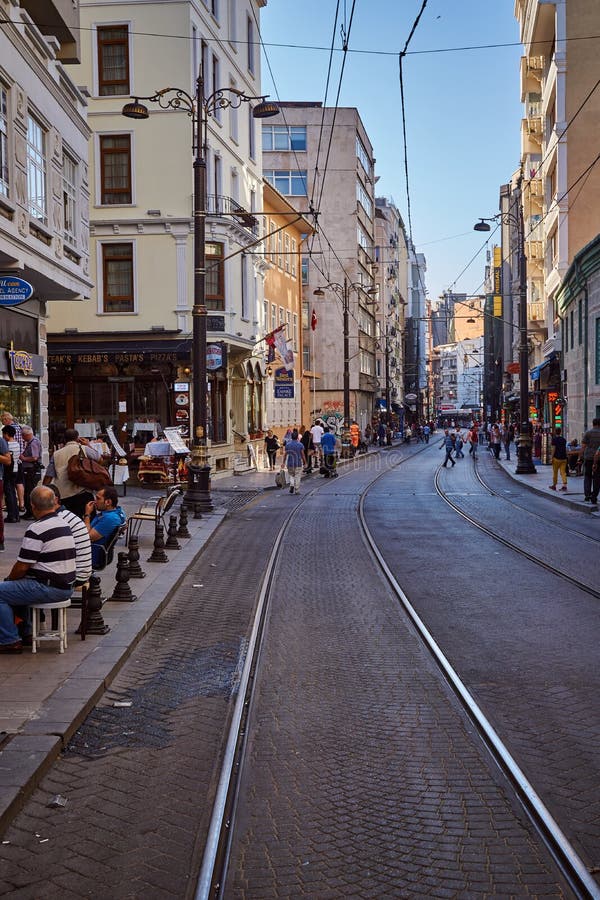 Street in Istanbul editorial photography. Image of history - 60775147