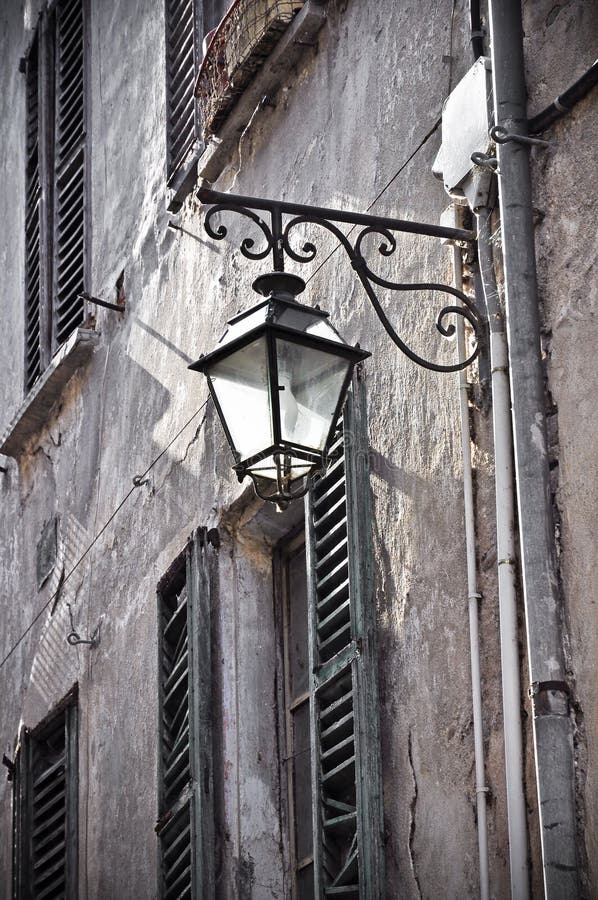 Street lamp stock image. Image of ceva, street, village - 25982487