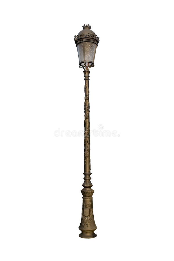 Street lamp isolated stock image. Image of street, isolation - 51506457