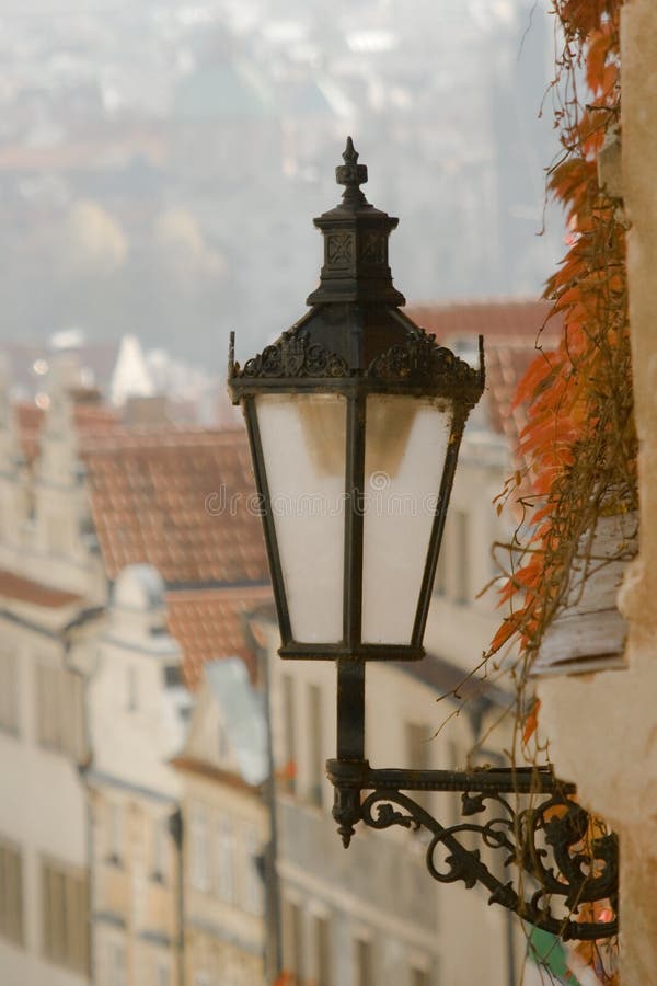 Street Lamp in Prague, Czech Republic Stock Photo - Image of praha ...
