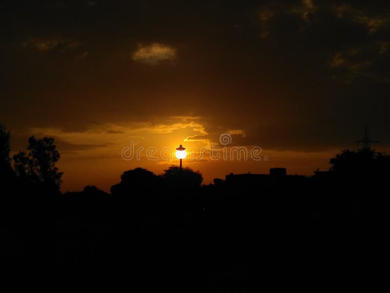 Street lamp stock image. Image of projection, turns, lamp - 74526687