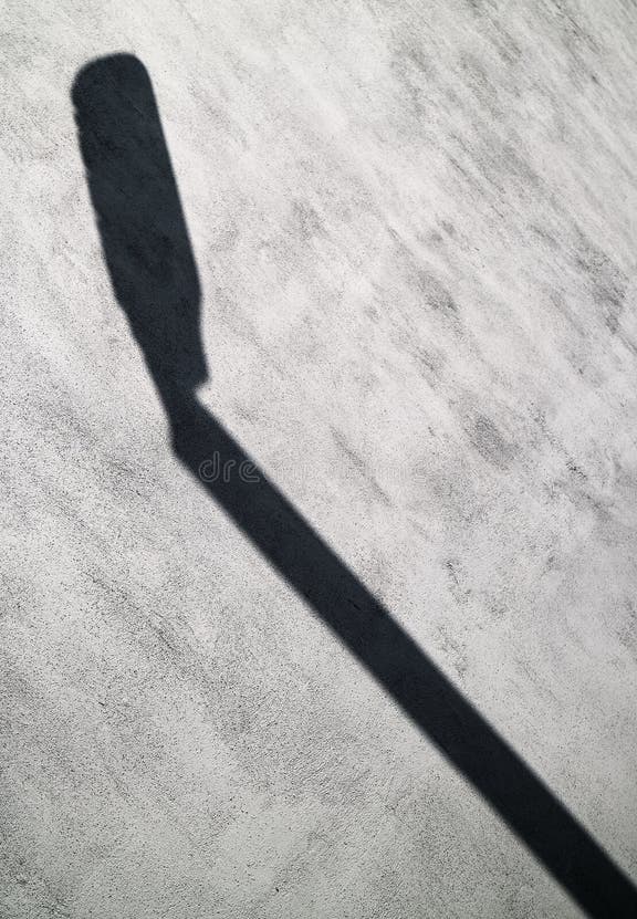 Street lamp shadow stock image. Image of lamp, antique - 68648743