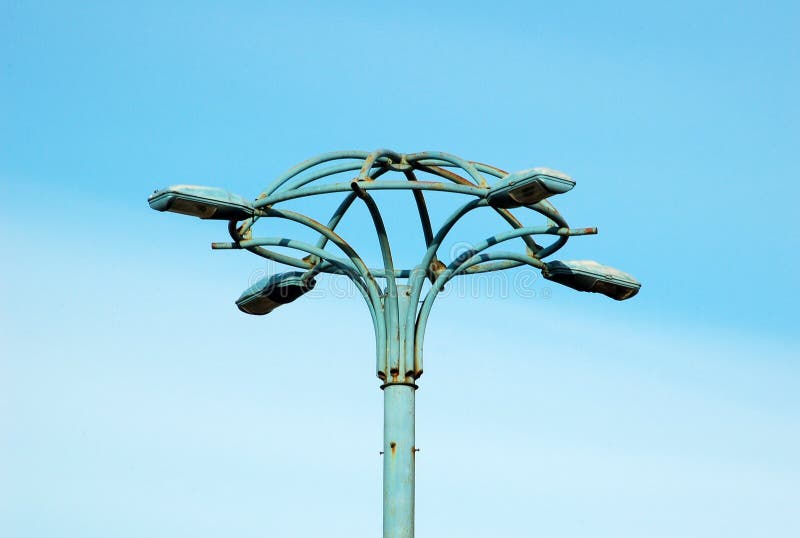 Street light stock image. Image of tall, silver, streetlight - 20779571