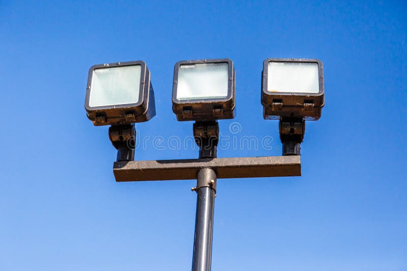 Street Light stock image. Image of blue, glass, spotlight - 58176845