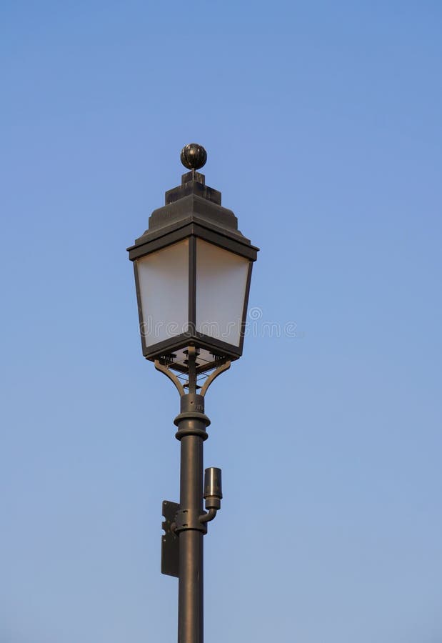Street Light in Day Time India Stock Photo - Image of india, street ...