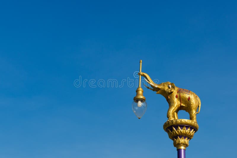Street Light with Daylight Lamp Stock Photo - Image of pillar, outdoors ...