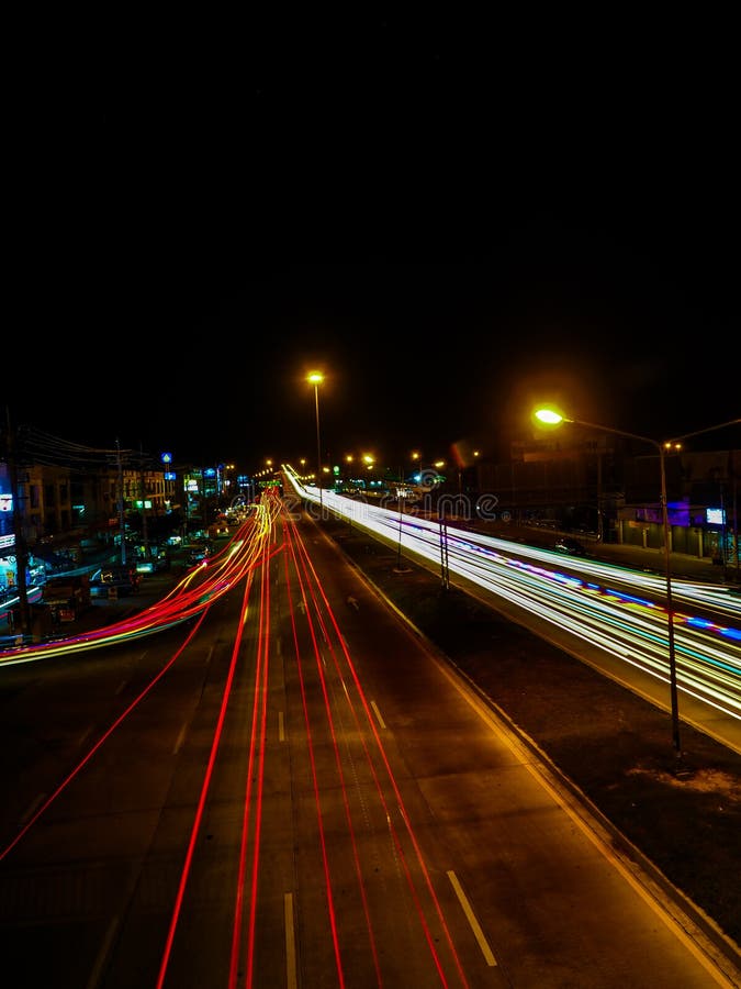 Long Exposure Shot of a Beautiful Sunset at Lake Stock Image - Image of ...
