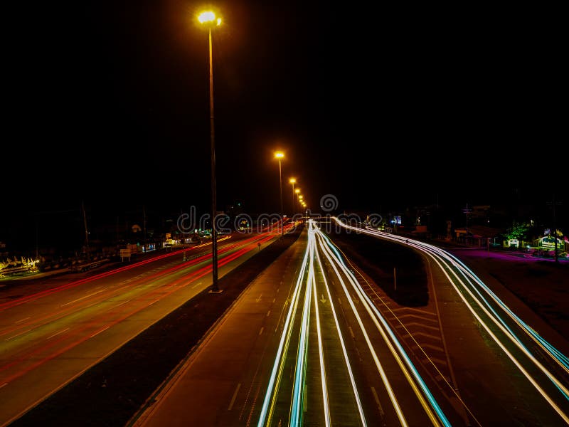 Long Exposure Shot of a Beautiful Sunset at Lake Stock Image - Image of ...