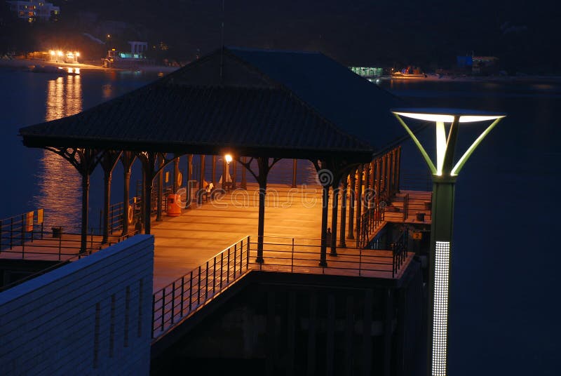 Street Lights stock photo. Image of ladder, lights, landscape - 22302700