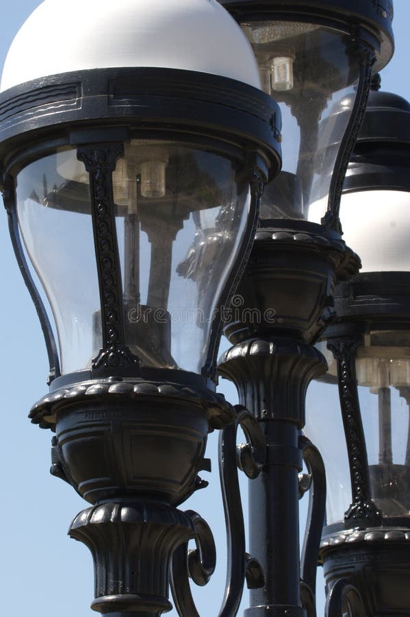 Street Lights stock image. Image of lamp, city, lamppost - 694061