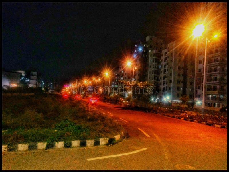 Street Lights editorial stock image. Image of lights - 132595944