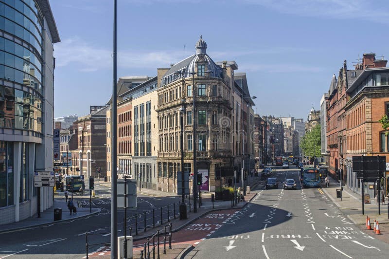 Streets of Liverpool, in the UK Editorial Stock Image - Image of ...