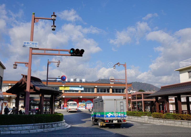 Street in Maibara, Japan editorial stock photo. Image of street - 69466878