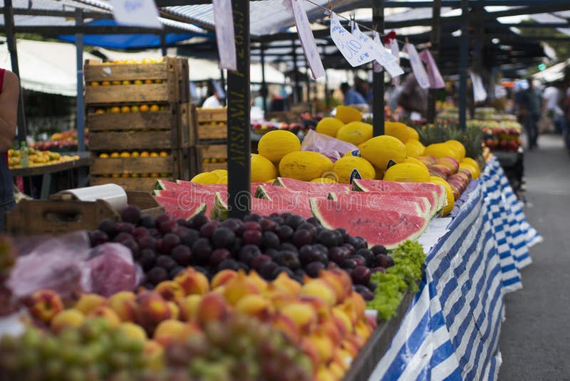 Street market editorial stock image. Image of fruits - 81429589