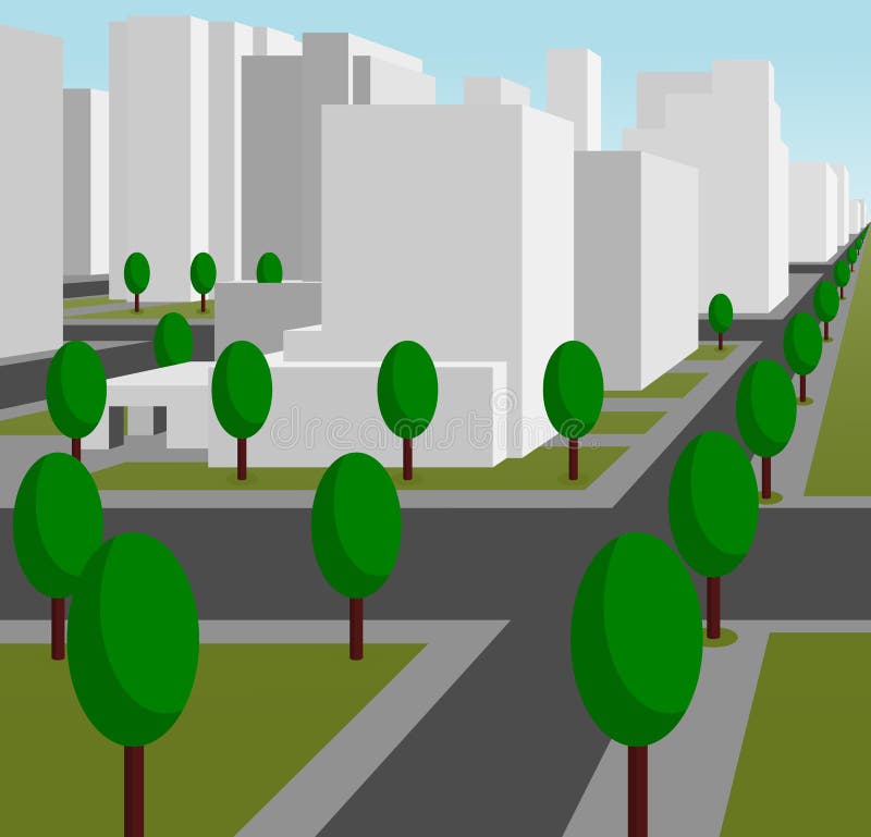 Street Cartoon City Stock Illustrations – 38,642 Street Cartoon City ...