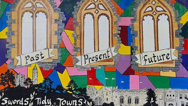 Street Mural Art in Swords Ireland Editorial Stock Photo - Image of ...