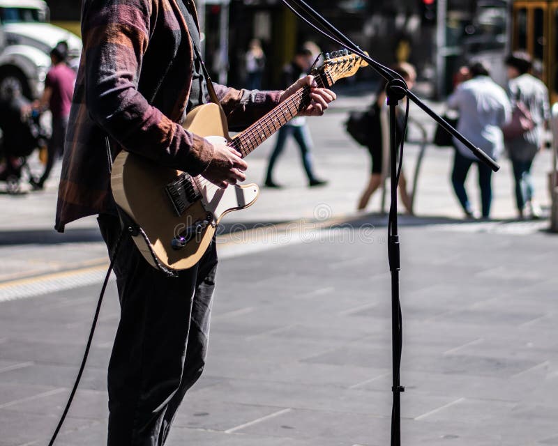 Musician Walking Guitar Stock Photos - Download 744 Royalty Free Photos